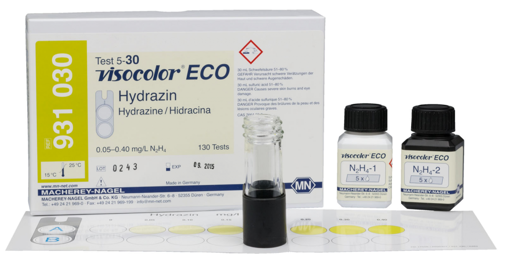 Test Hidrazina N2H4 VISOCOLOR ECO