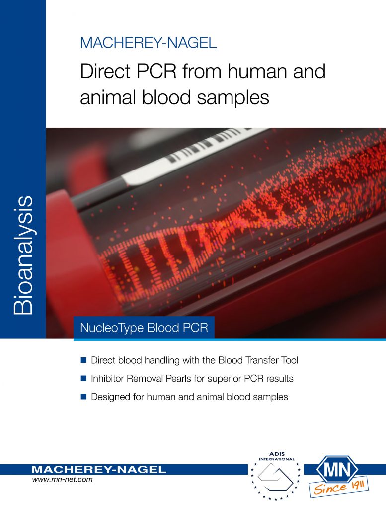 NucleoSpin Blood Kit de extractie ADN din sange si lichide